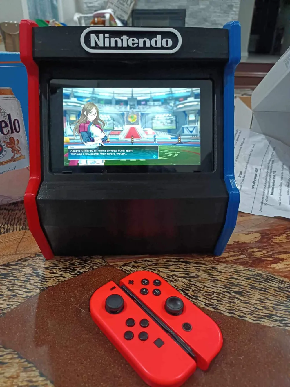 Nintendo Switch Arcade Fixed Top, Colored branding Remixed by ...