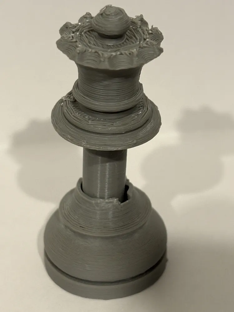 Pawn that turns into a Queen by Nev prints MakerWorld: Download Free 3D ...