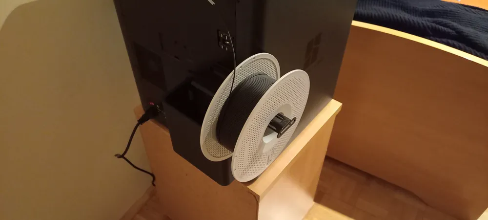 Poop chute and spool holder - Free 3D Print Model - MakerWorld