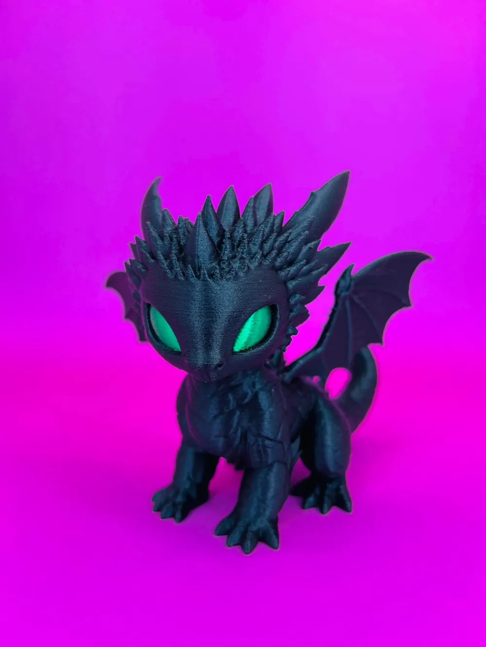 Emerald eye Dragon - Free 3D Print Model - MakerWorld