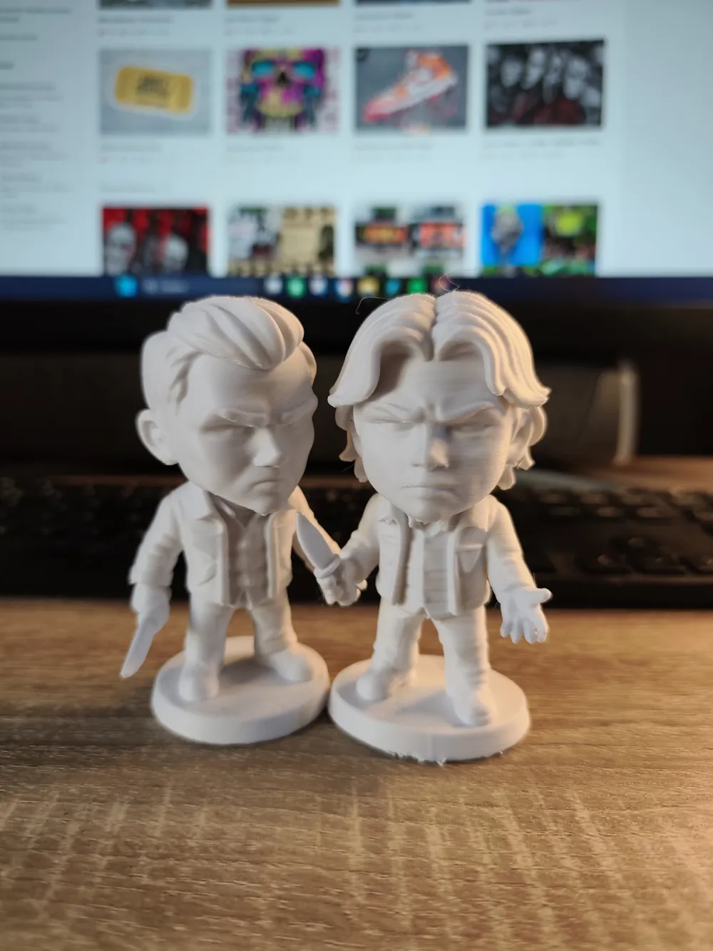 Sam and Dean Winchester Chibi - Free 3D Print Model - MakerWorld