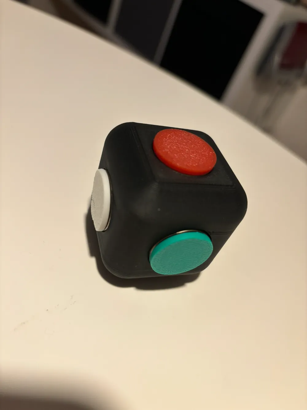 Fidget spinner Toy - Cube by brx_one - MakerWorld
