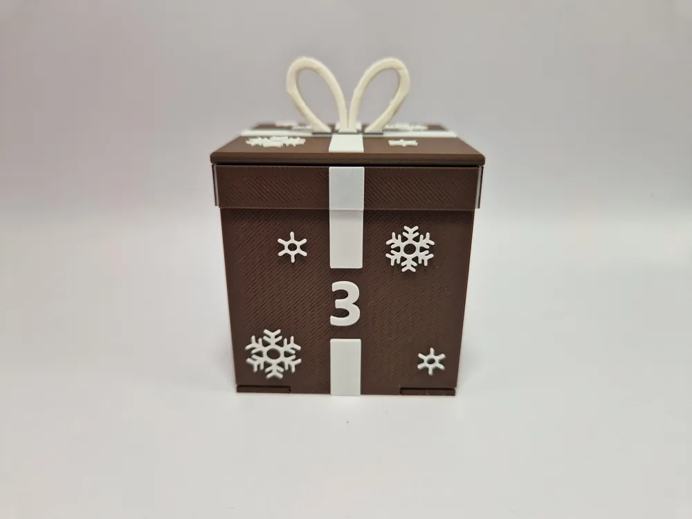 Christmas Advent Calendar 2025 – Gift Box Edition - Free 3D Print Model ...
