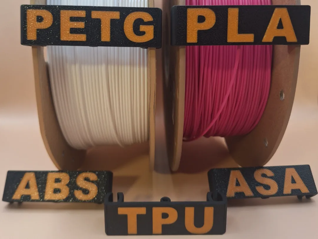 Filament Spool Label Clip anti-unrolling - Free 3D Print Model - MakerWorld