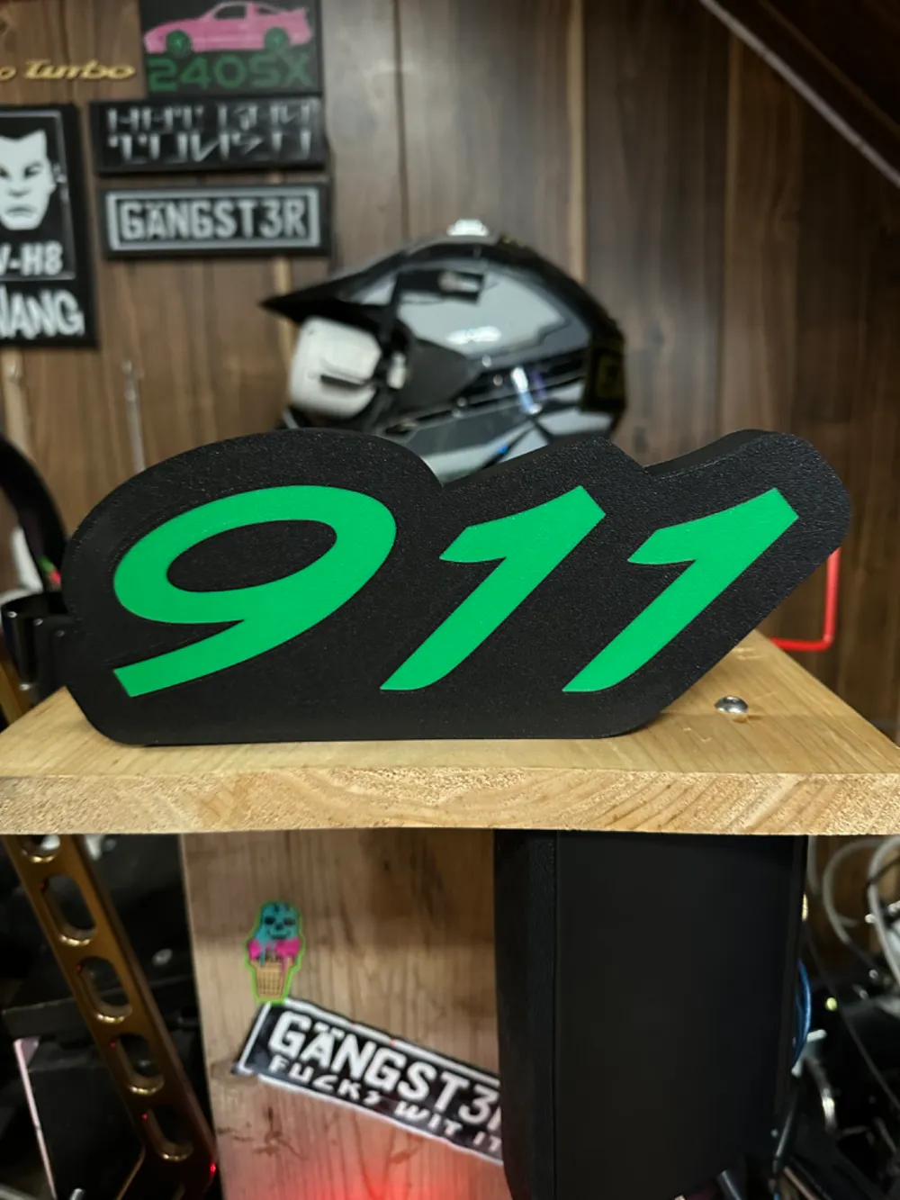 porsche 911 badge lightbox by tropicgtiturbo - MakerWorld