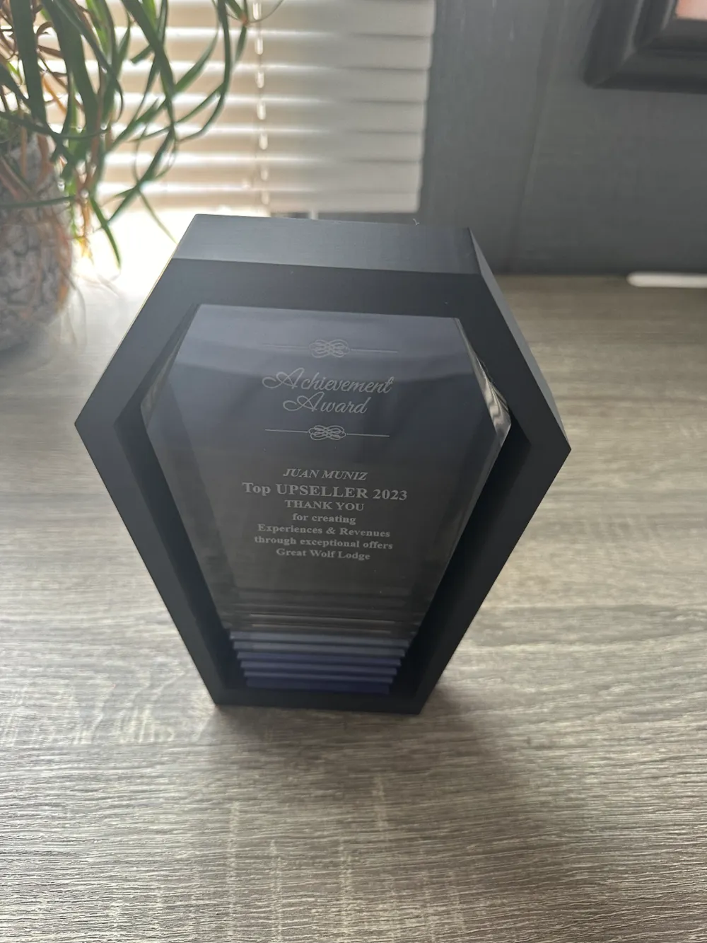 award wall hanger by Juan Muniz - MakerWorld