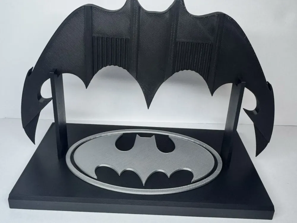 Batarang et support de présentation Batman 1989 - Modèle d'Impression ...