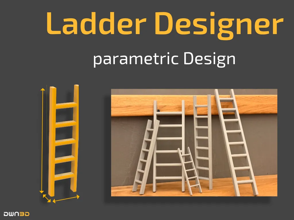 Ladder Designer by DWN3D MakerWorld: Download Free 3D Models