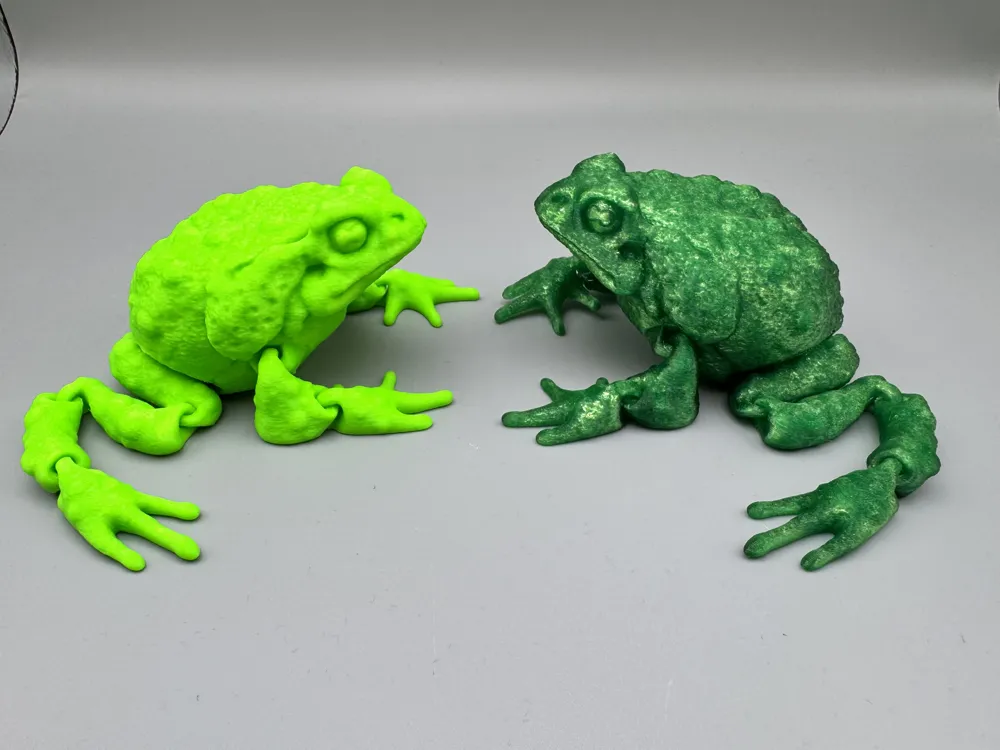Articulated Flexi Frog - Free 3D Print Model - MakerWorld