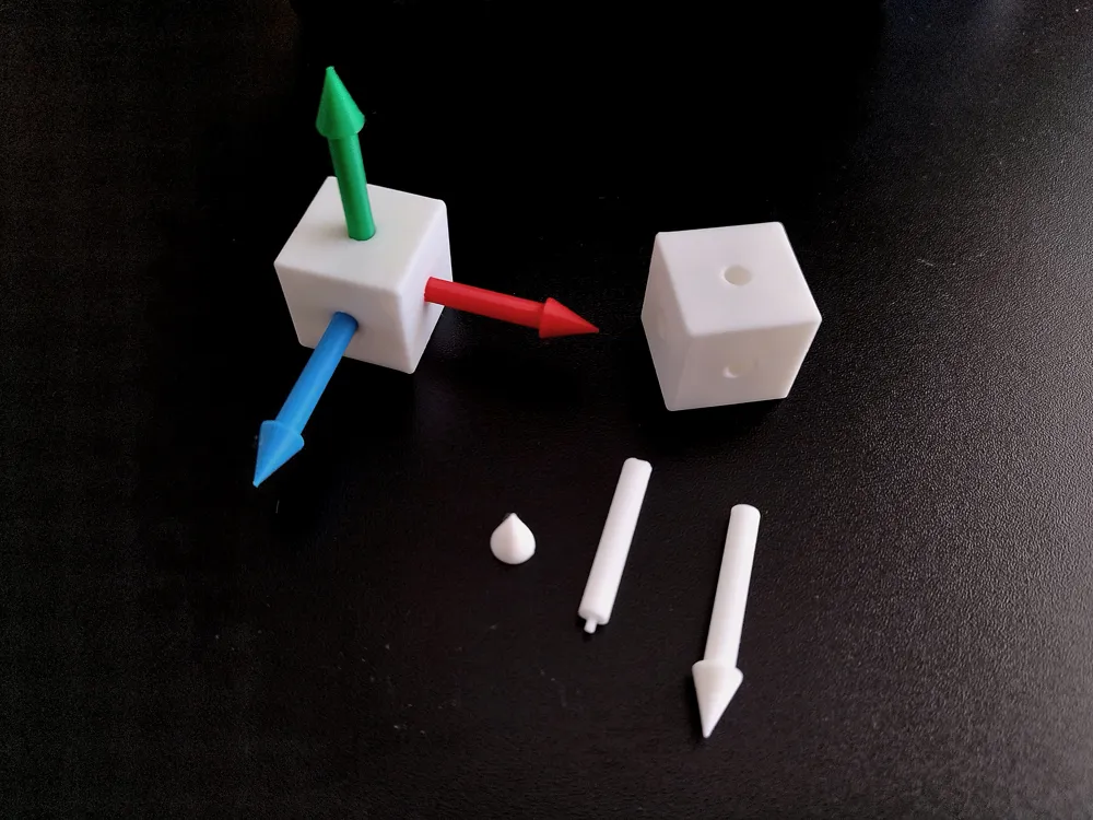 Triad Axis 3D Coordinate System XYZ by Elektrooon MakerWorld: Download ...