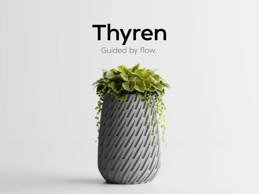 Thyren - Guided by flow. - Free 3D Print Model - MakerWorld