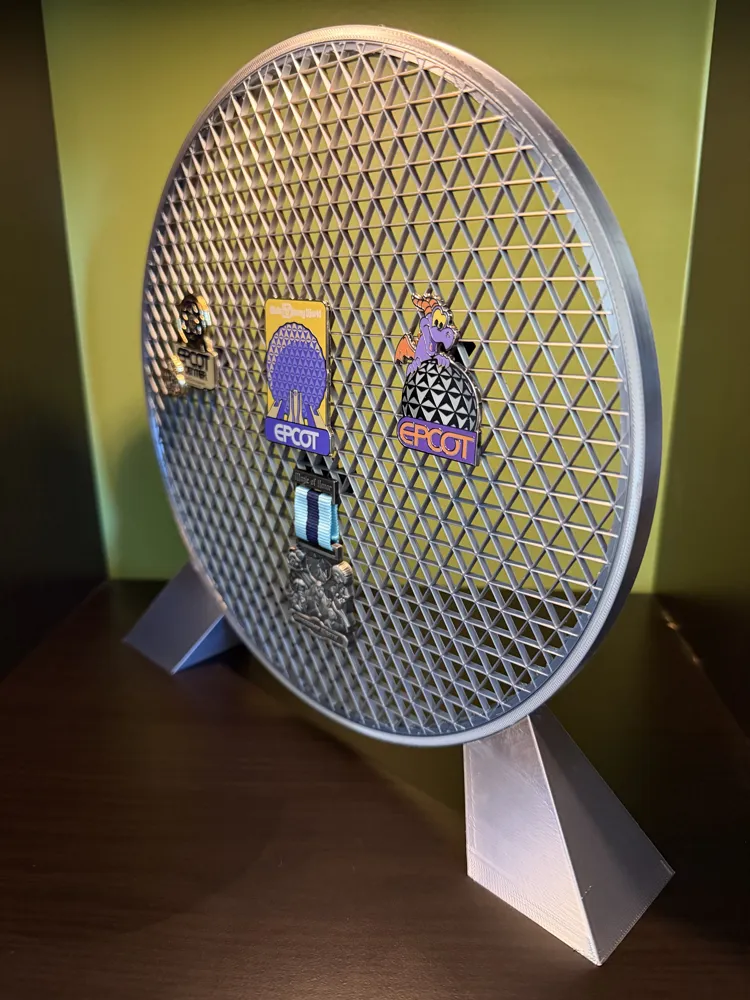 EPCOT Spaceship Earth Pinboard by Gullwingdmc MakerWorld: Download Free ...