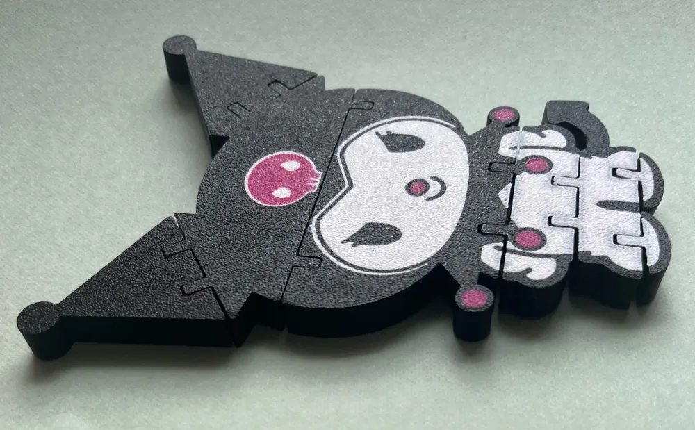 Kuromi Flexi Toy Figure - Free 3D Print Model - MakerWorld