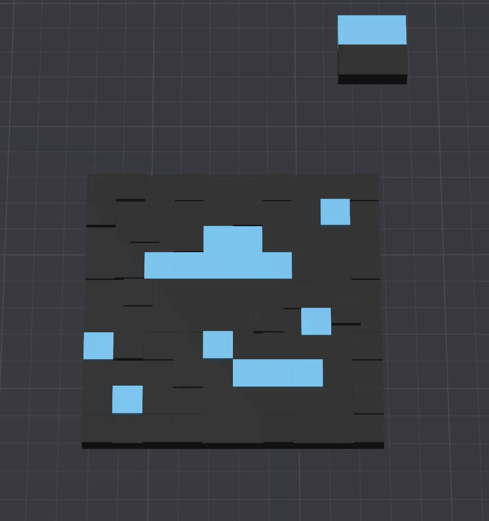 Minecraft 2D Block by Hazbog - MakerWorld
