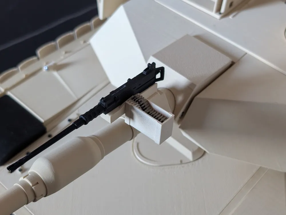 M1A2 Abrams RC 1:16 CyberBrick Tank - Free 3D Print Model - MakerWorld