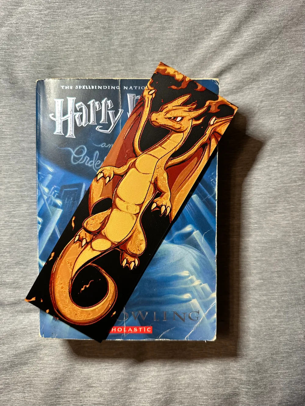 Charizard Hueforge Bookmark 2 - 2 sizes - Free 3D Print Model - MakerWorld