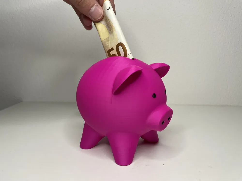 Piggy Bank - money, coin by Stenly_G MakerWorld: Download Free 3D Models