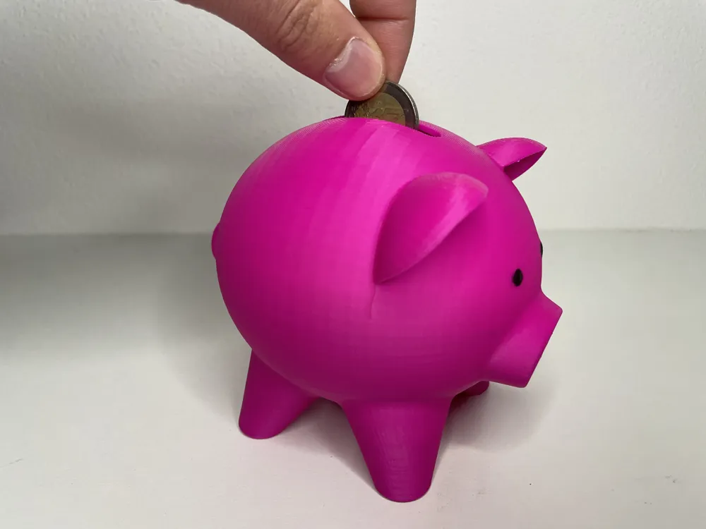 Piggy Bank - money, coin by Stenly_G MakerWorld: Download Free 3D Models