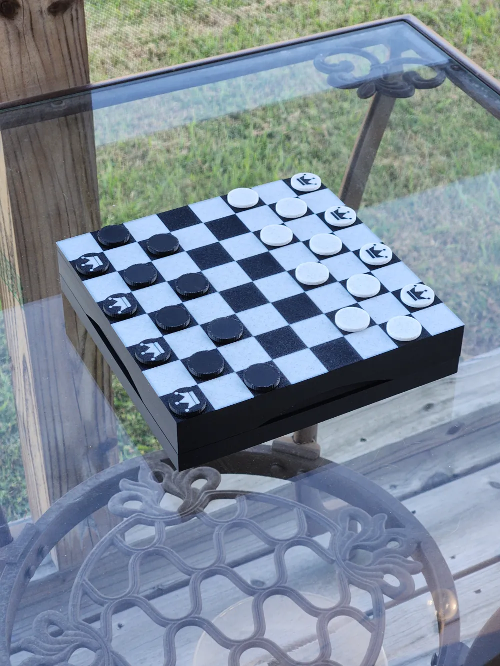 Checkers on the Move! - Traveling Checkers Set by JC 3D - MakerWorld