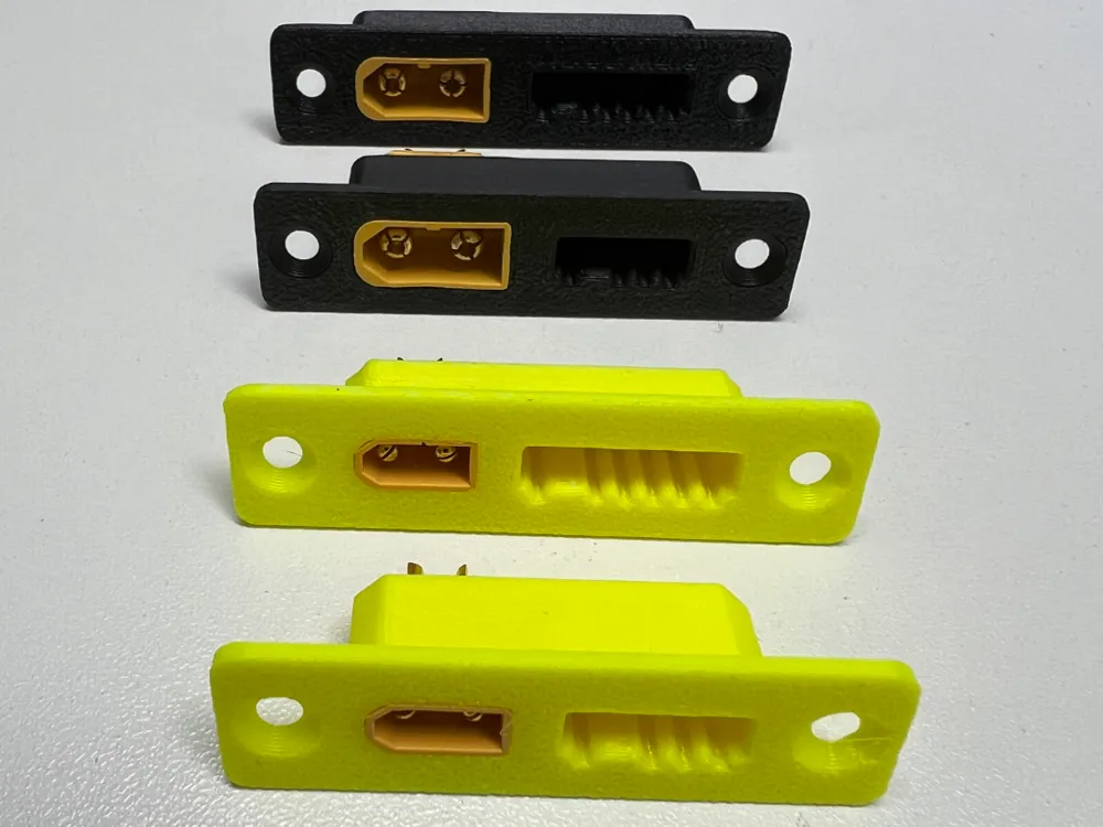 XT60/30 + JST-XH 6S/4S Mount srew in by Jakob1508 MakerWorld: Download ...