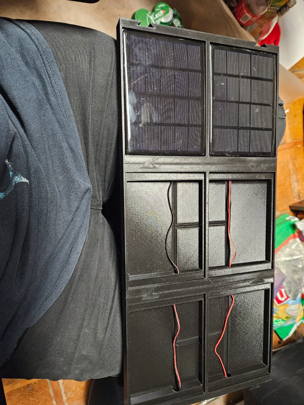 Modular holder for 104x140 solar panels by sajmon313 - MakerWorld