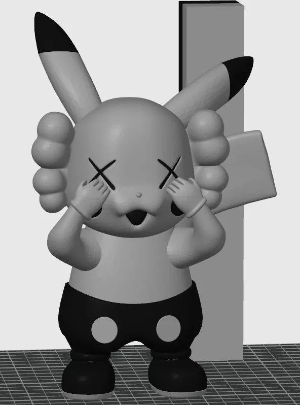 Pikachu x KAWS - Remix High quality! by AndreoBTW MakerWorld: Download ...