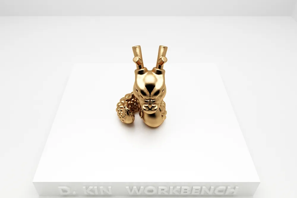 Little Golden Dragon by D.KIN - MakerWorld