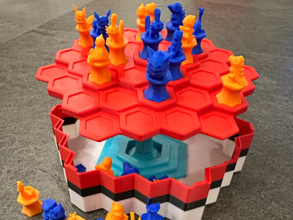 Pokemon Balance Game Remixed by Sifusan MakerWorld: Download Free 3D Models