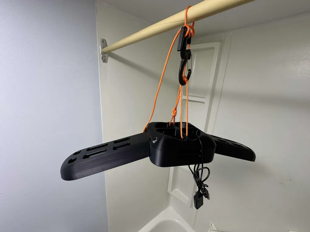 Wetsuit Hanger Fan by dbmeed MakerWorld: Download Free 3D Models