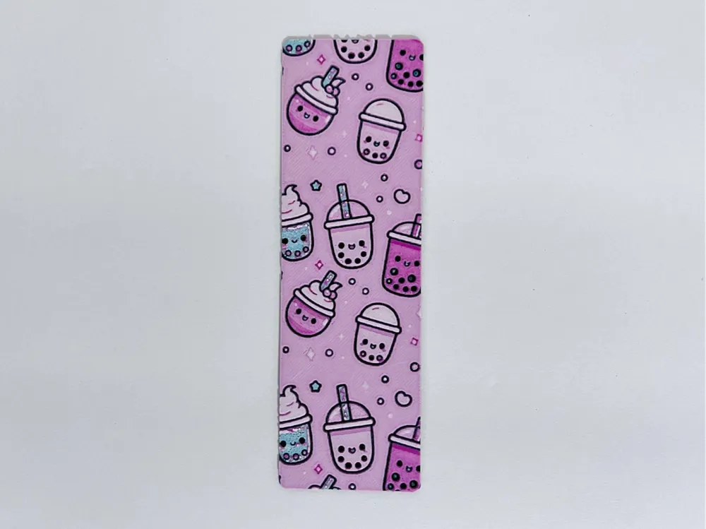 Bookmark - Boba Tea Collage by 3djd MakerWorld: Download Free 3D Models