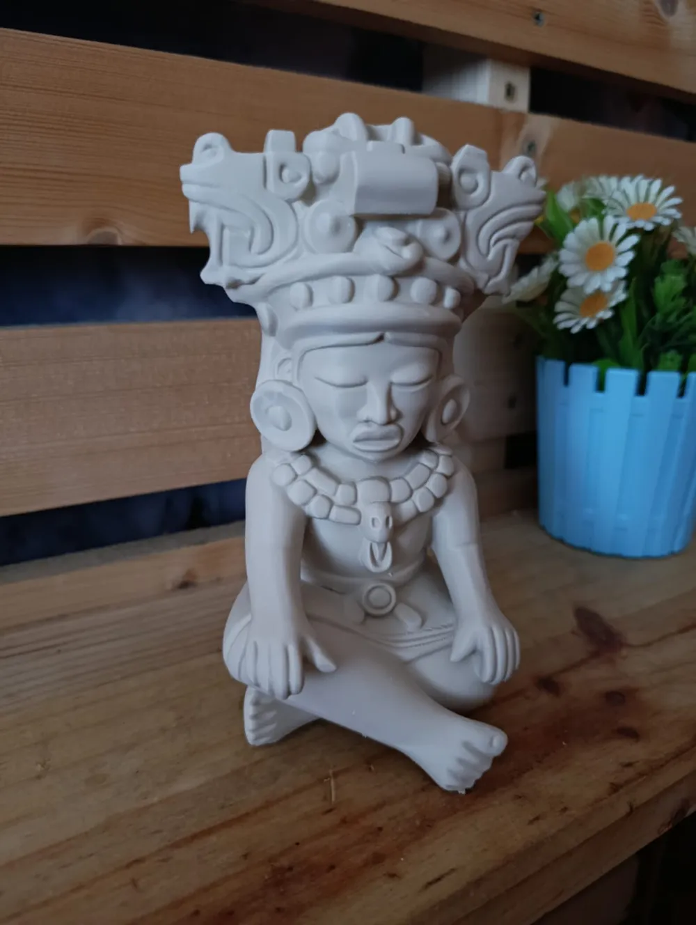 Inca Warrior - Free 3D Print Model - MakerWorld