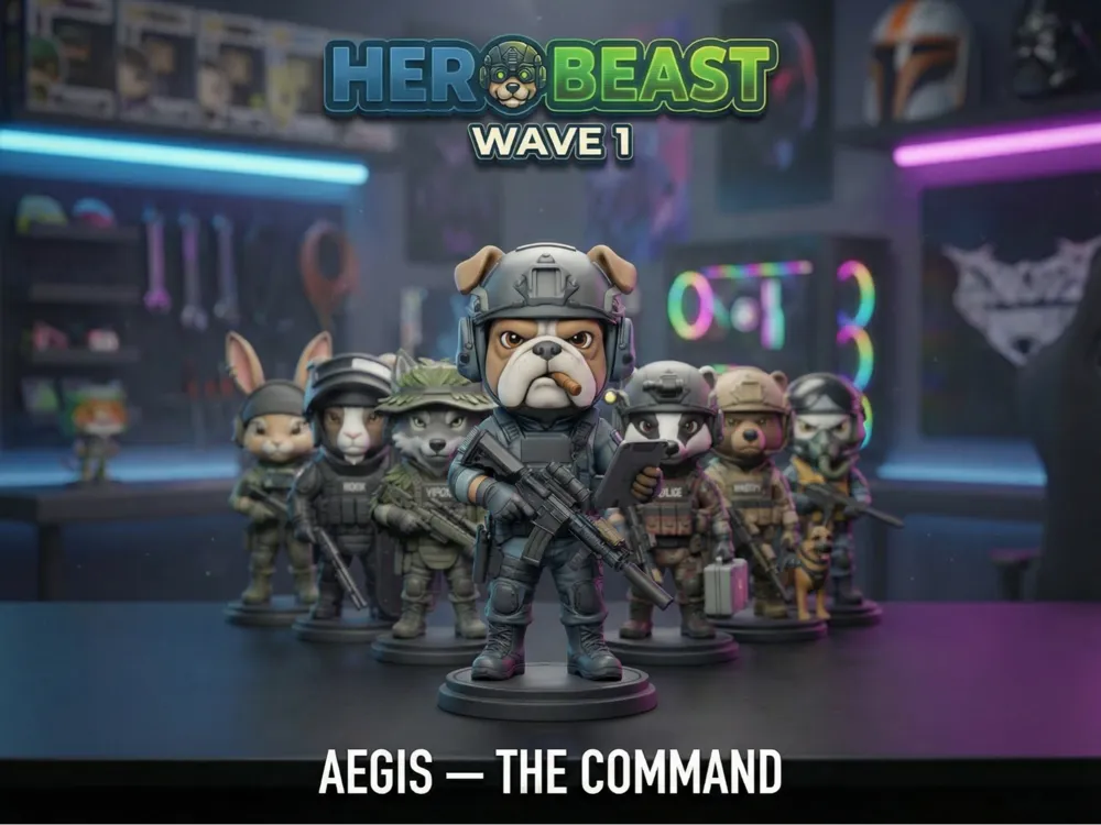 HEROBEAST "AEGIS-THE COMMAND" - Free 3D Print Model - MakerWorld