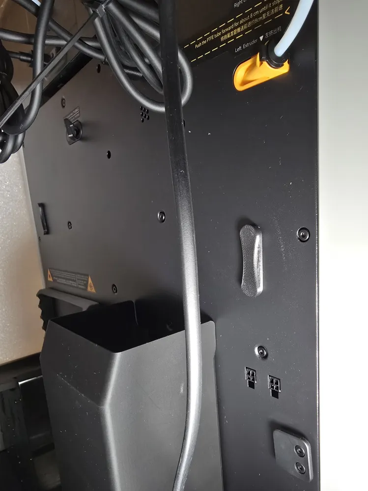 H2D Rear panel Dual Belt hole Covers - Magnetic - Free 3D Print Model ...