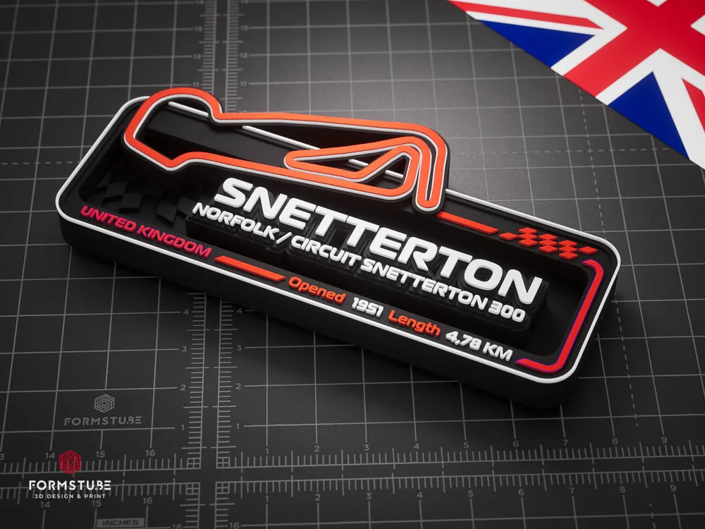 Race Track collectables / "SNETTERTON" by Formstube - MakerWorld