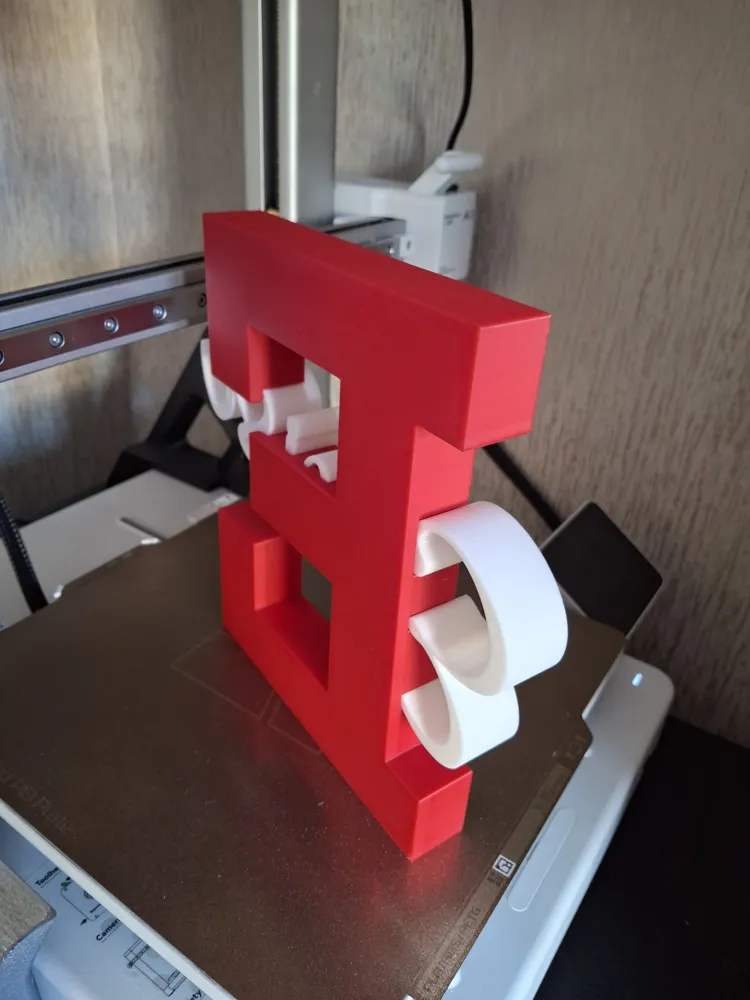 Eloise Monogram Cut Through . No AMS needed - Free 3D Print Model ...