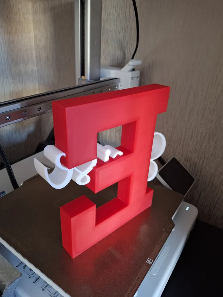Eloise Monogram Cut Through . No AMS needed - Free 3D Print Model ...