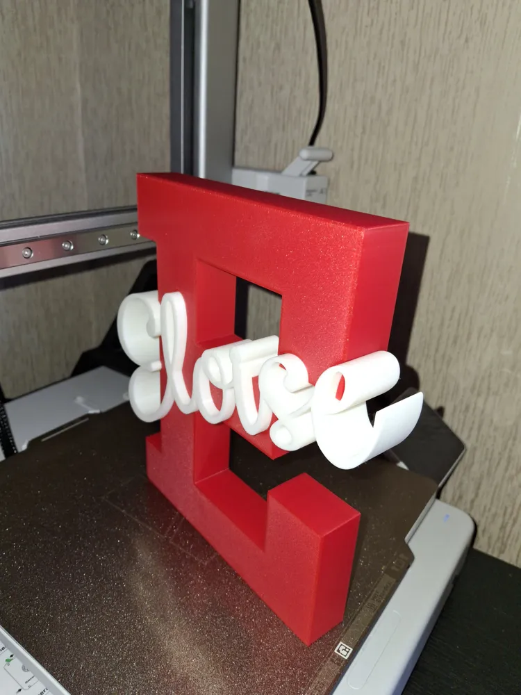 Eloise Monogram Cut Through . No AMS needed - Free 3D Print Model ...