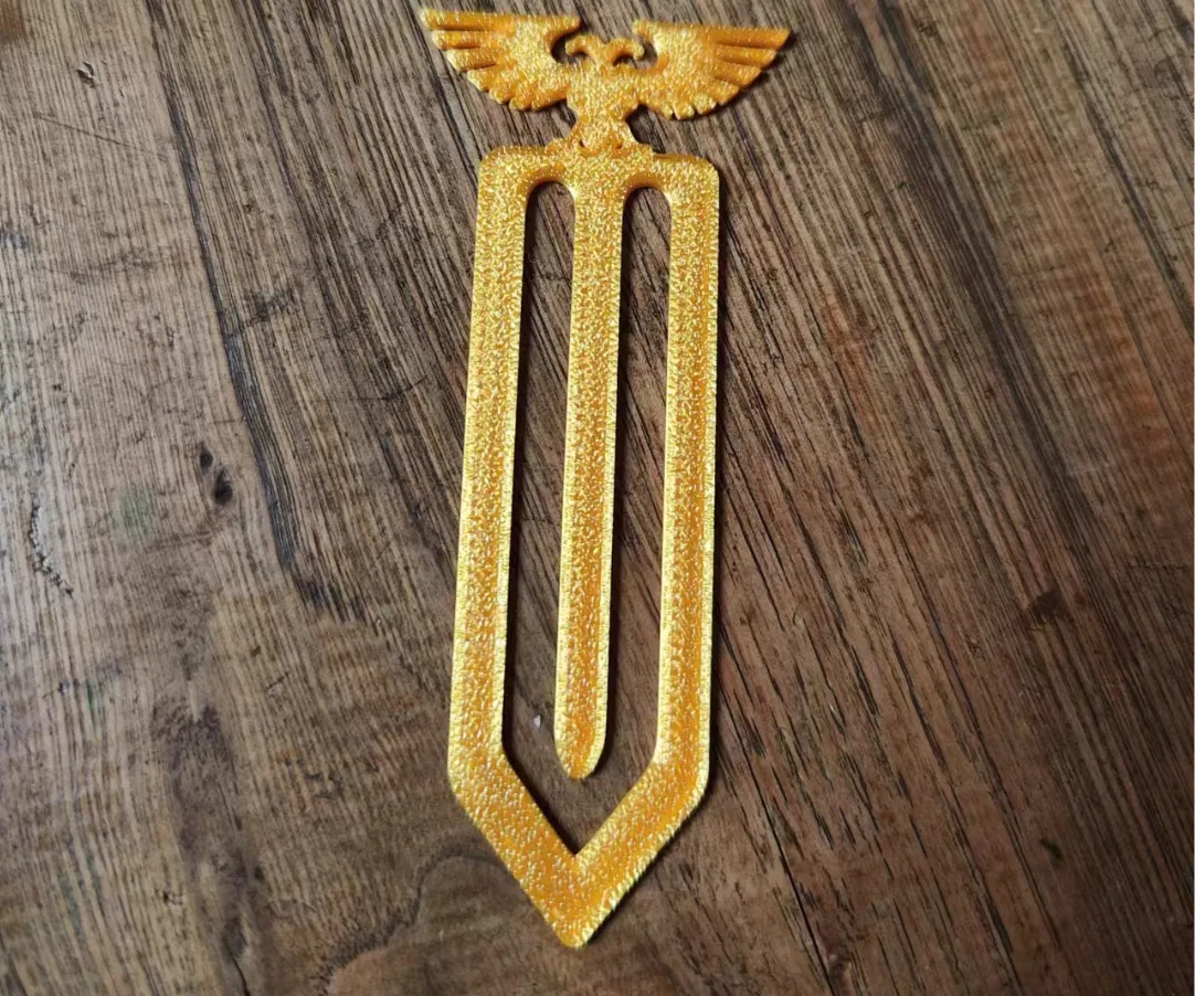 Imperium of Man Bookmark - Free 3D Print Model - MakerWorld