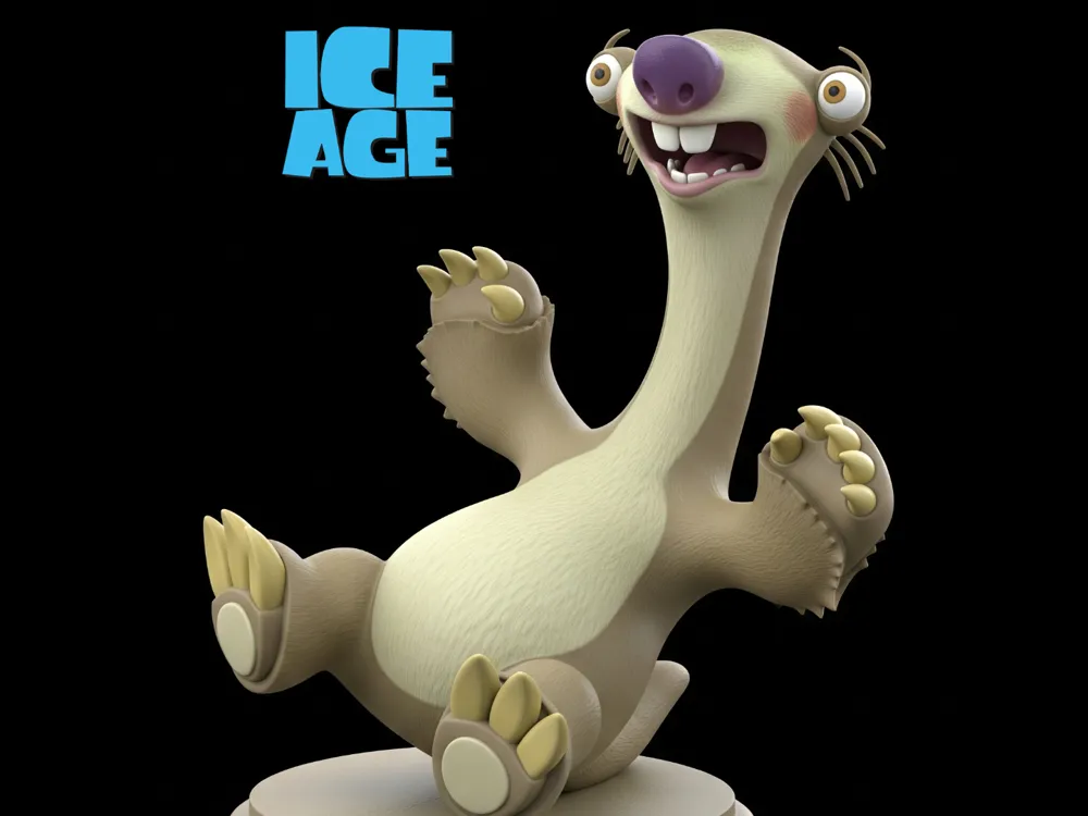 Sid from the Ice Age - Free 3D Print Model - MakerWorld
