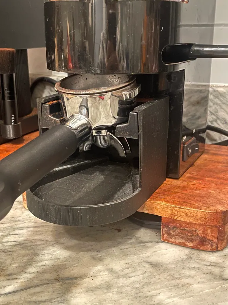 Gaggia MDF Coffee Grinder Grounds Catcher by Yam's Jams - MakerWorld
