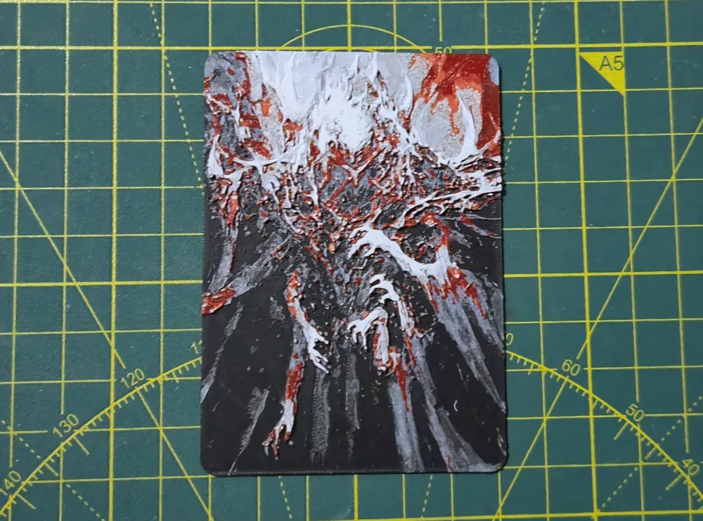 MTG Commander Deck Box inlay Valgavoth by JamieSTARx MakerWorld ...