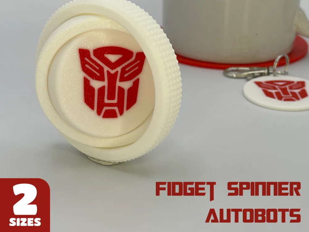 Autobots Transformers Fidget Spinner - Free 3D Print Model - MakerWorld