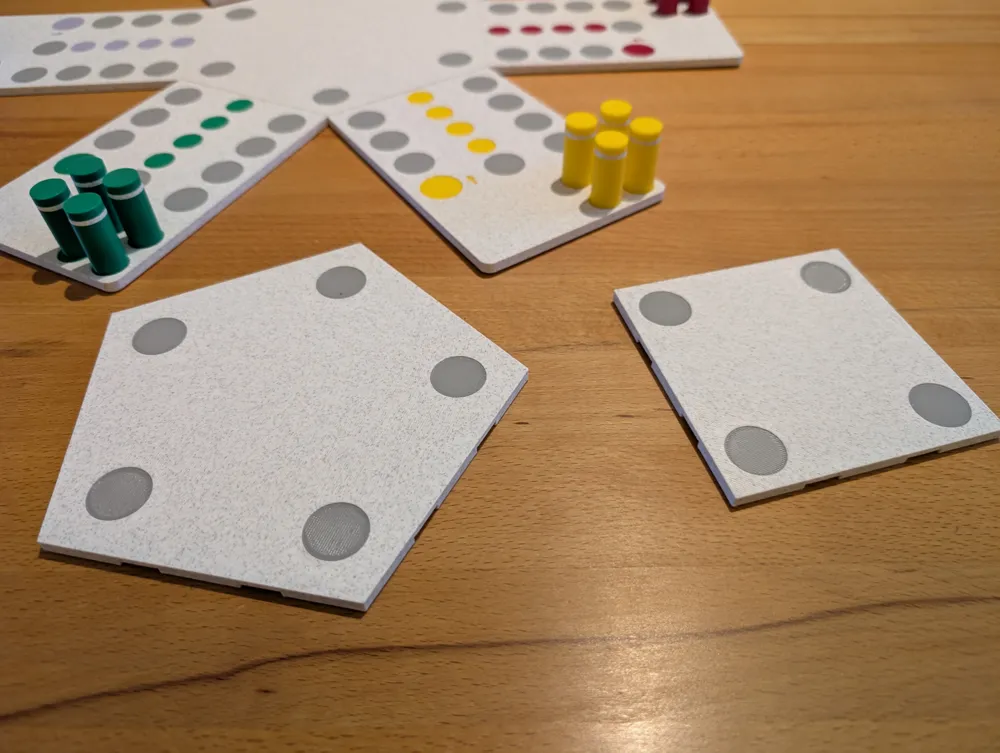 Human, don't be angry/Ludo (4/5/6 player) by hybnus - MakerWorld