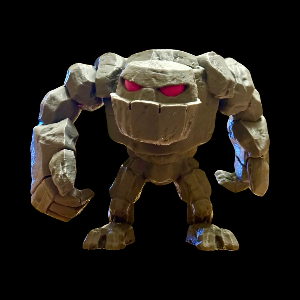 Rock Golem by Romwba3D - MakerWorld