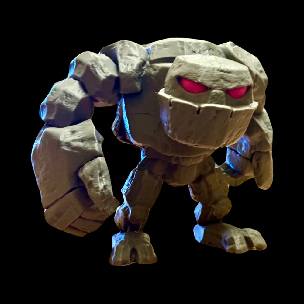 Rock Golem by Romwba3D - MakerWorld