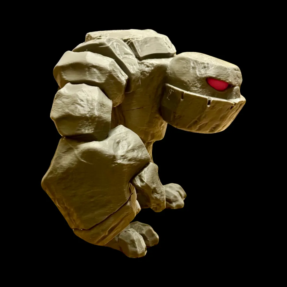 Rock Golem by Romwba3D - MakerWorld