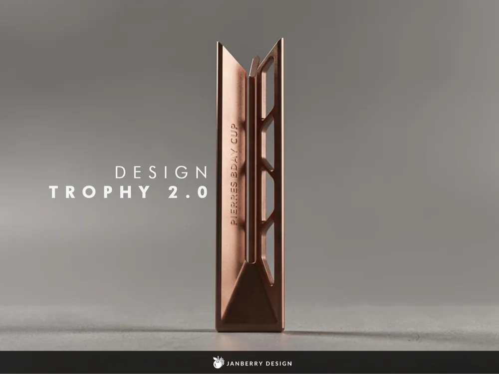 Design Trophy 2.0 - Free 3D Print Model - MakerWorld