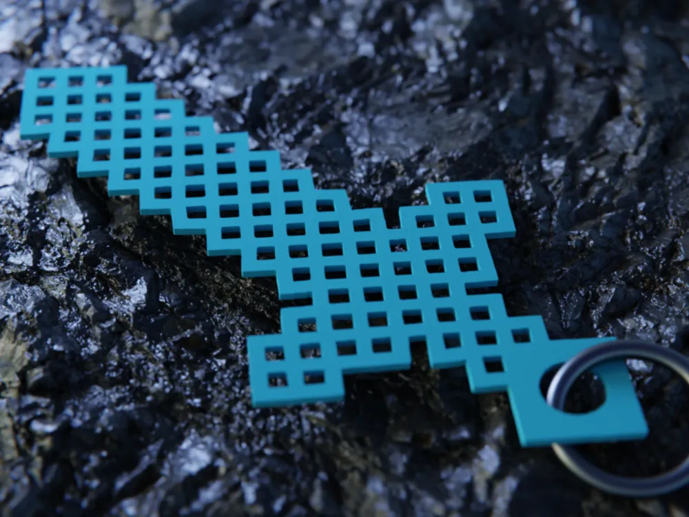 Minecraft Sword Keychain by FrezzZ - MakerWorld