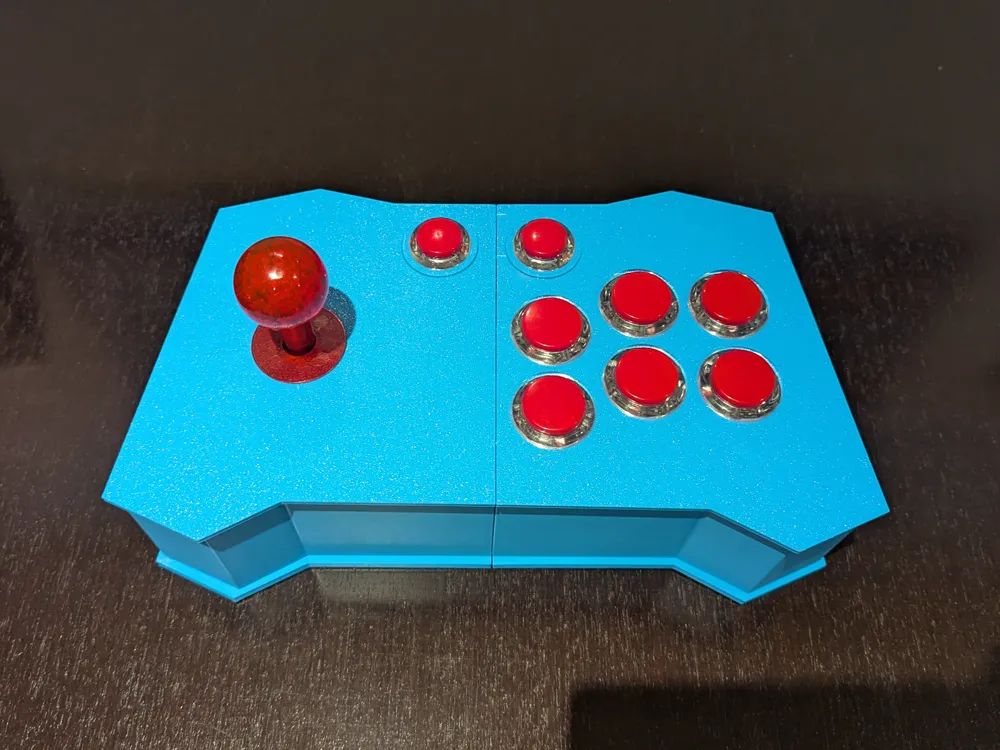 Bluetooth Arcade Joypad with Blueretro by Meloc MakerWorld: Download ...