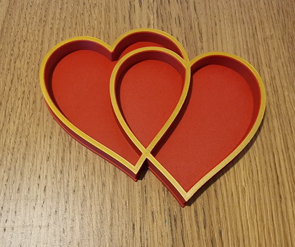 Heart jewelry tray by MJD - MakerWorld
